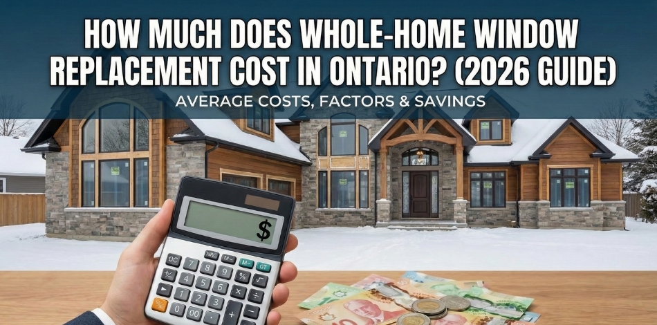 How Much Does Whole-Home Window Replacement Cost in Ontario?